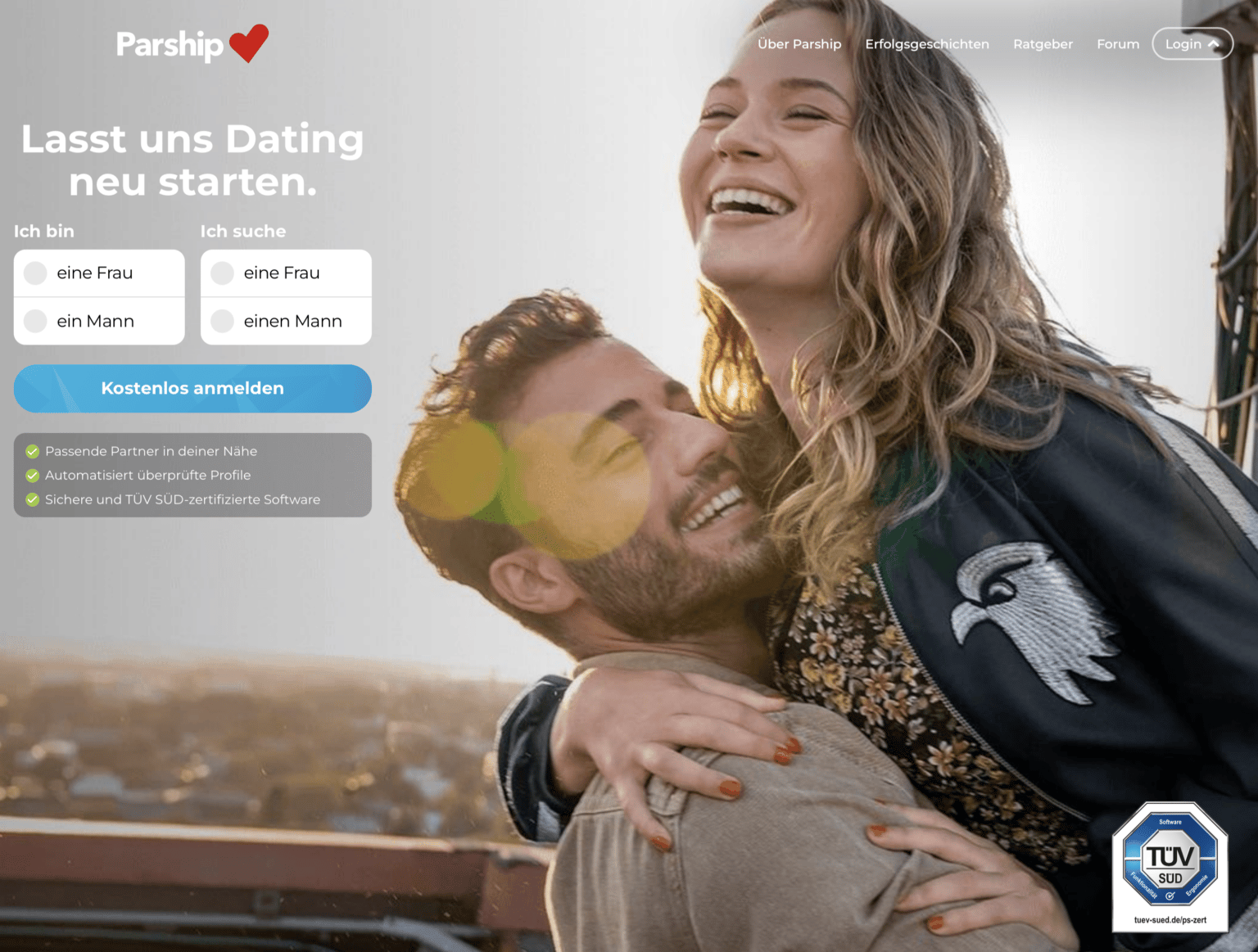 Alles über Parship - Weedate ist Ghostwriter beim Online Dating